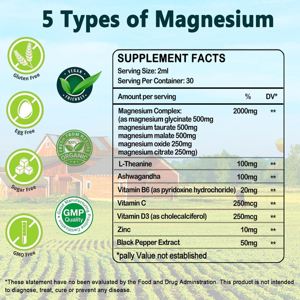 16 fl oz magnesium bisglycinate