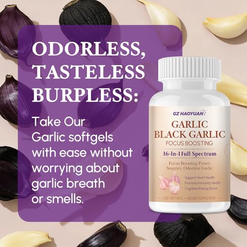 16-in-1 garlic formula for immunity