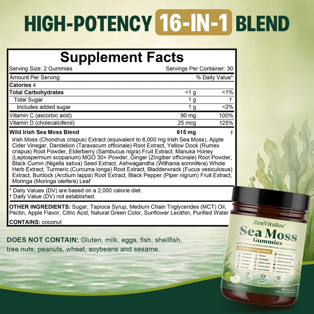 16-in-1 multivitamins for daily wellness