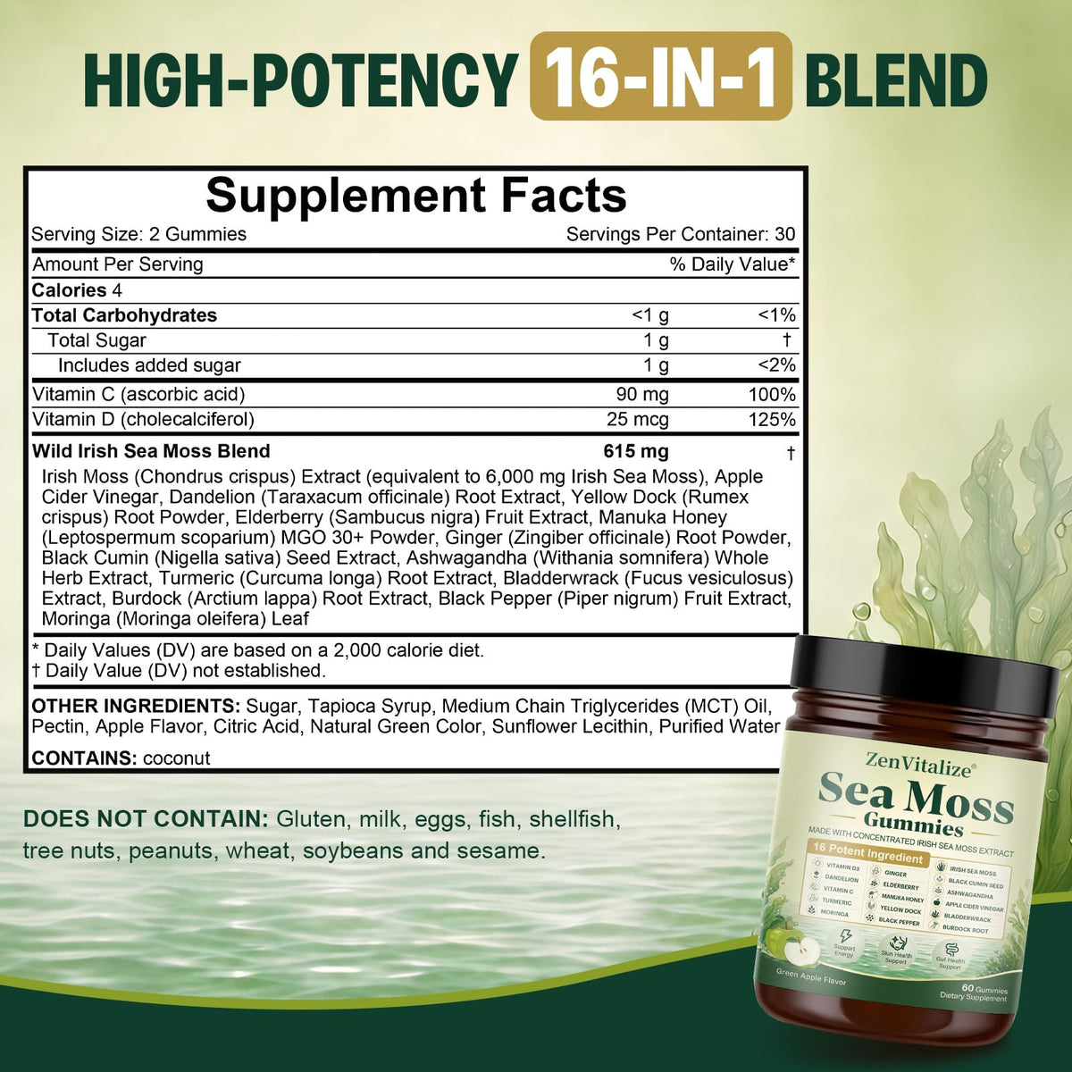 16-in-1 multivitamins for daily wellness