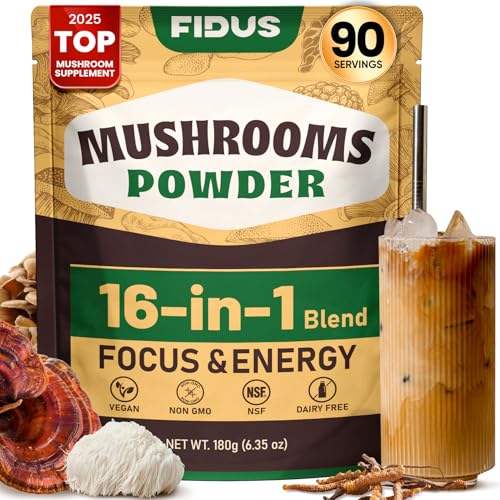 16 in 1 mushroom powder blend
