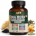16-in-1 Sea Moss capsules for wellness