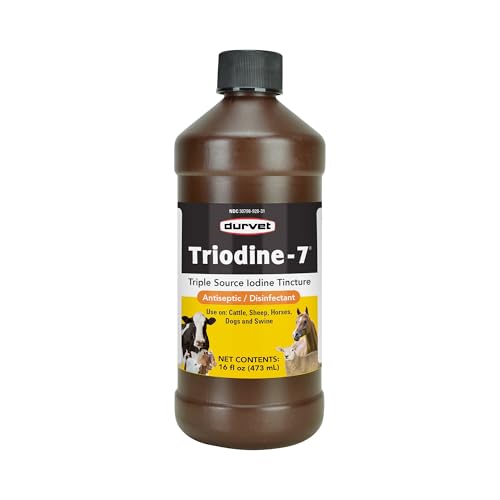 16 ounce Durvet iodine antiseptic