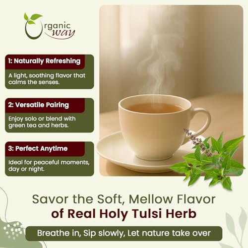 16 ounce holy basil tea