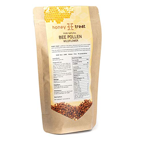 16 oz bee pollen granules pack