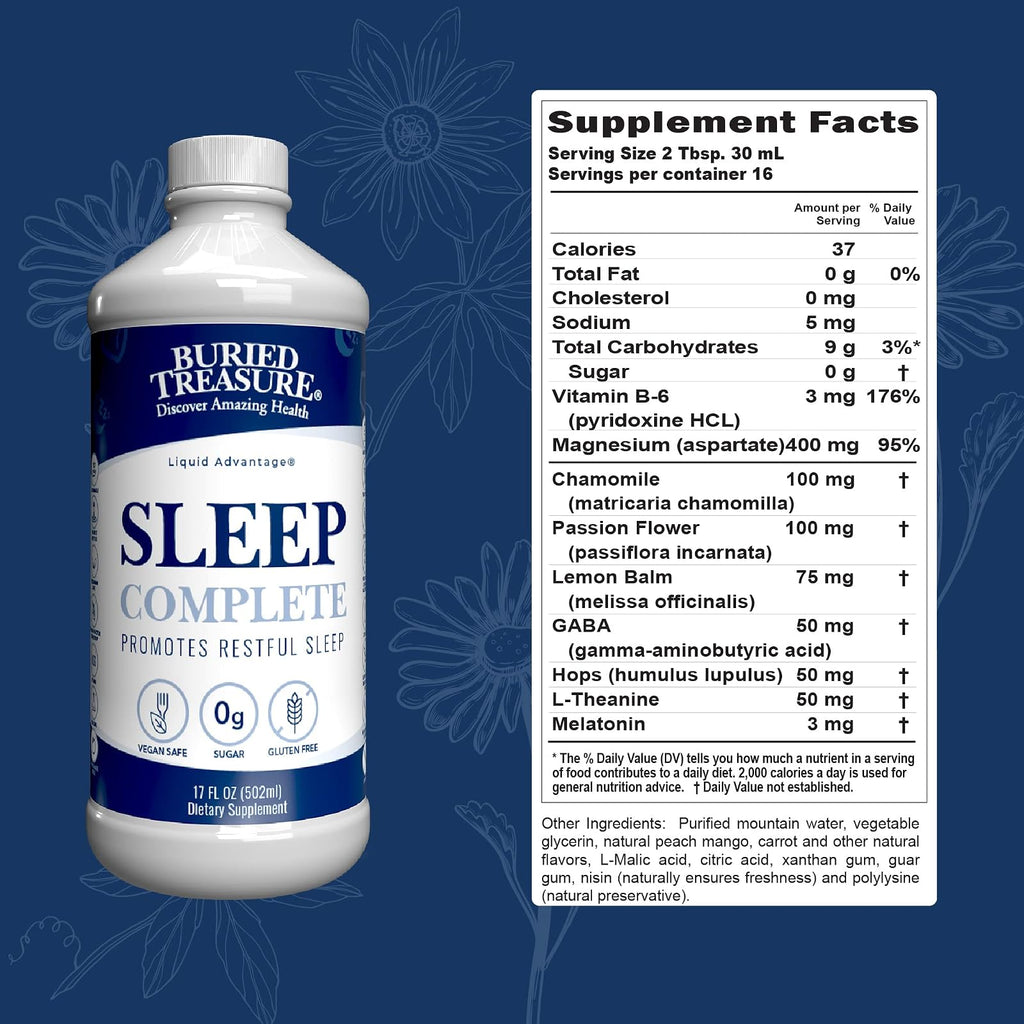 16 oz bottle of sleep blend