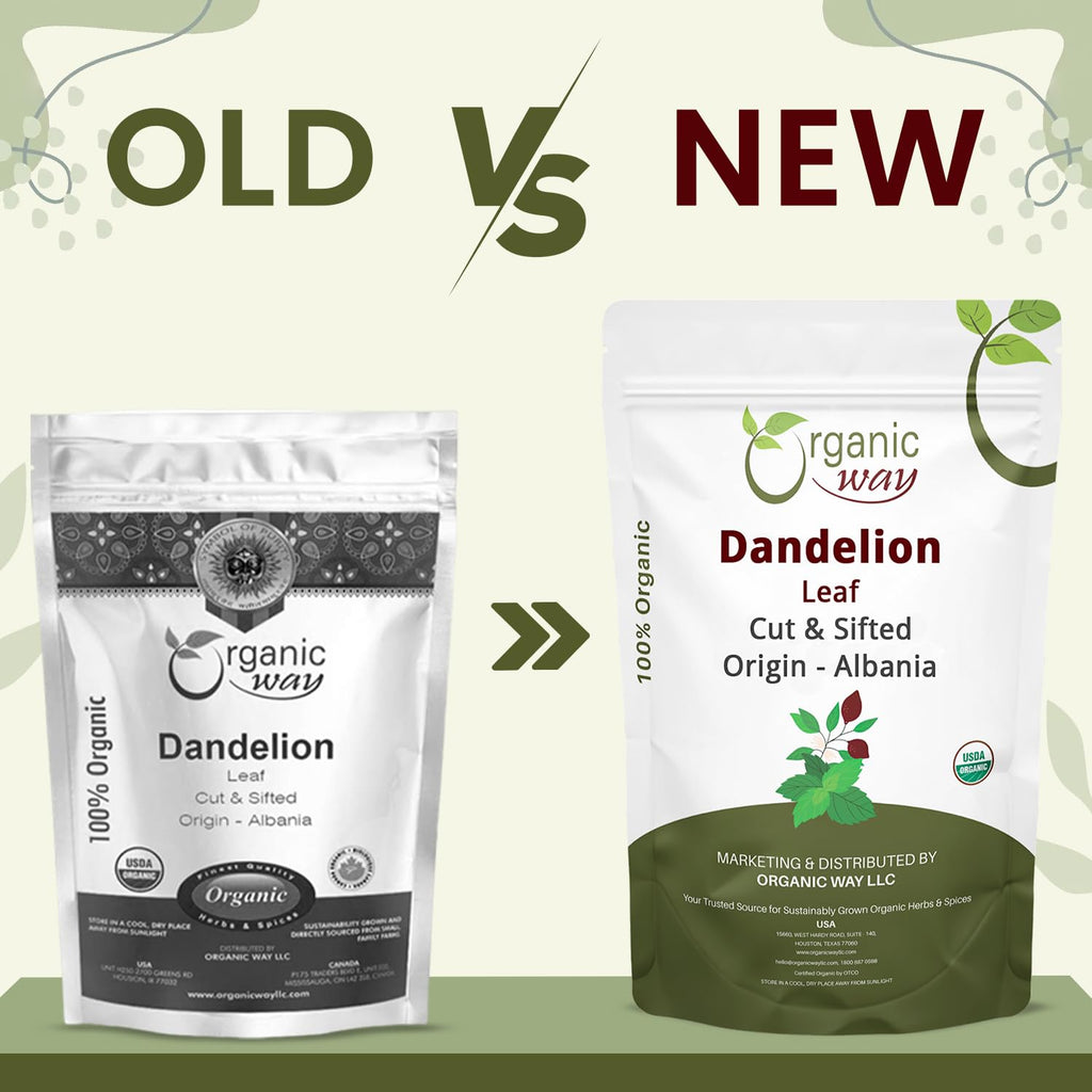 16 oz dandelion leaf package