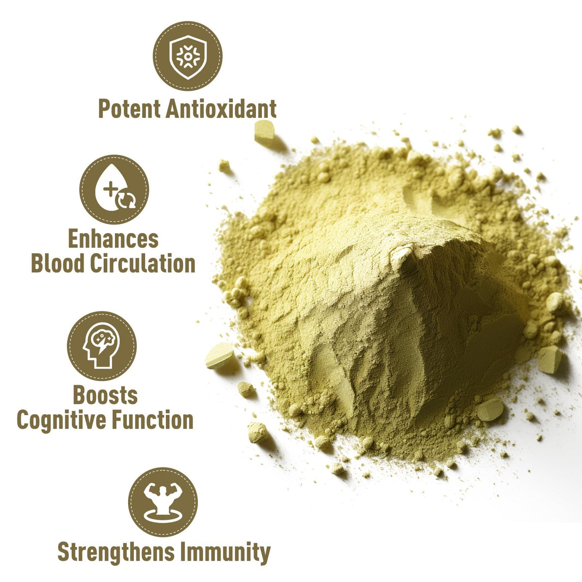 16 oz Ginkgo Biloba herbal powder