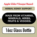 16 oz glass bottle detox