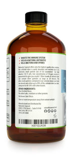 16 oz glass bottle of colloidal silver