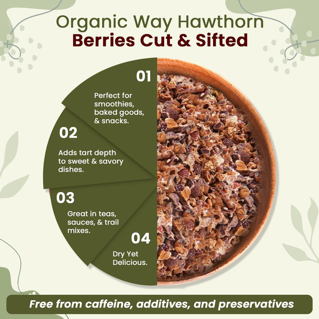 16 oz hawthorn berries package