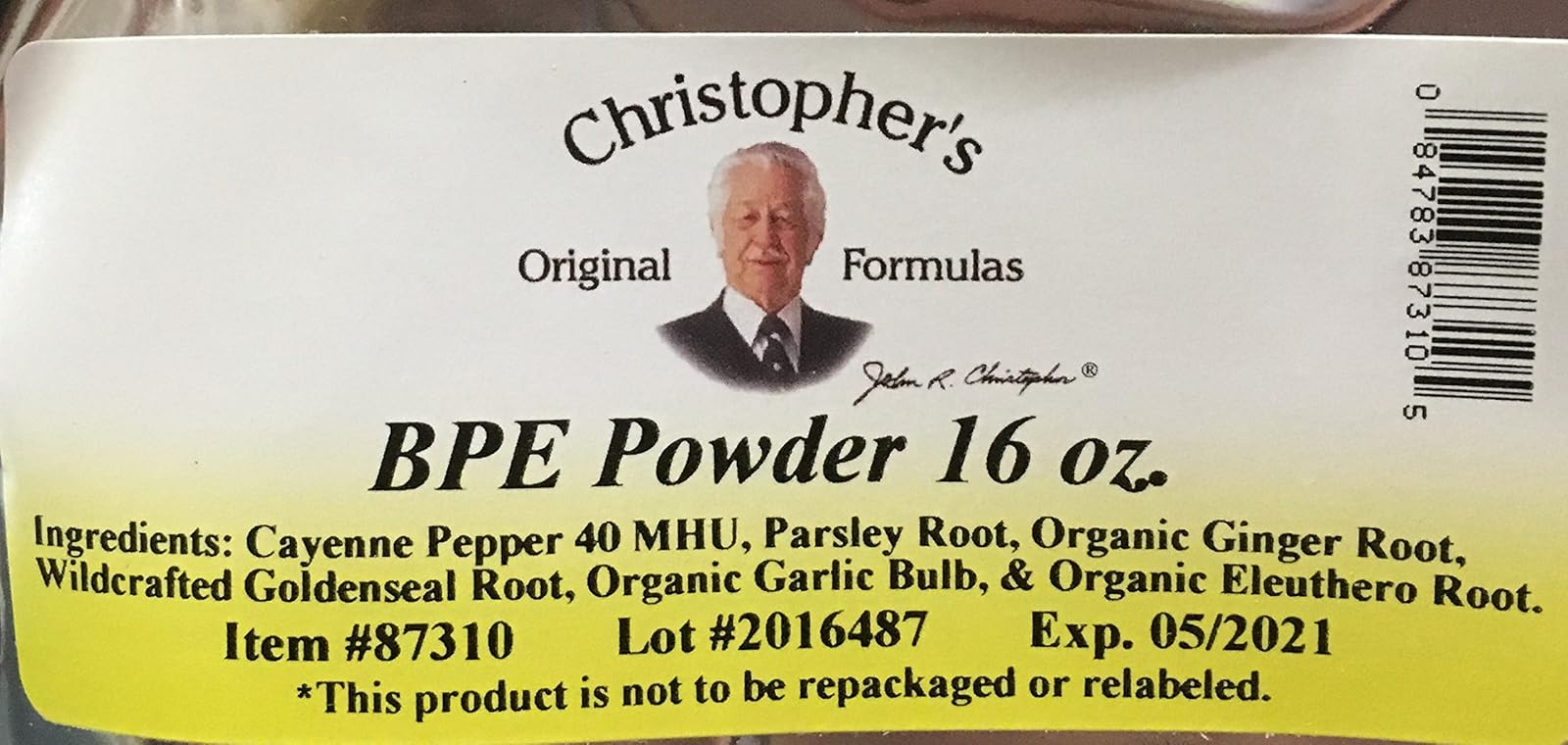 16 oz herbal supplement for wellness
