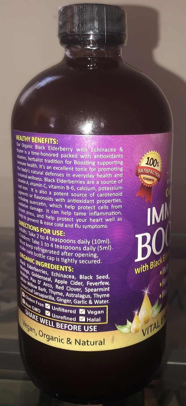 16 oz immunity booster for wellness