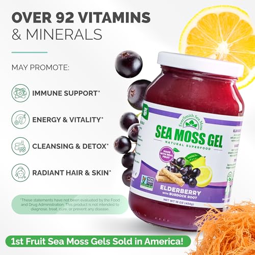 16 oz jar of sea moss gel