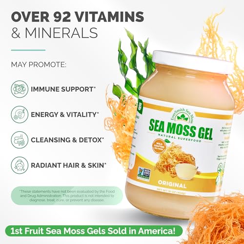 16 oz jar of sea moss gel