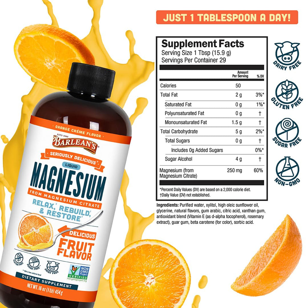 16 oz liquid magnesium for energy