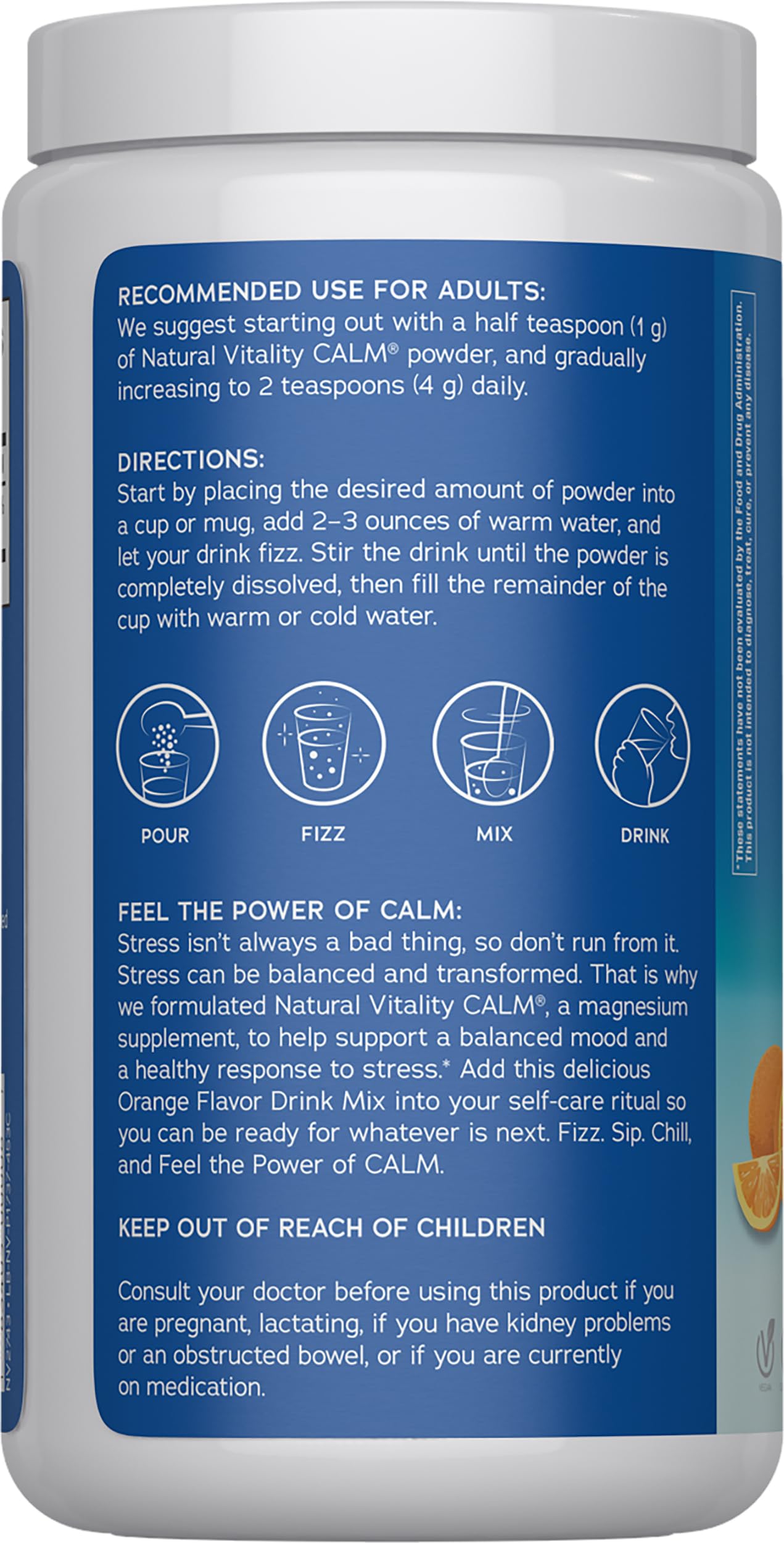 16 oz magnesium powder for daily use