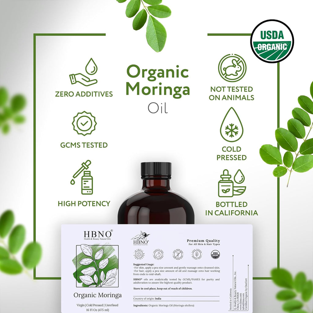 16 oz moringa oil for wellness