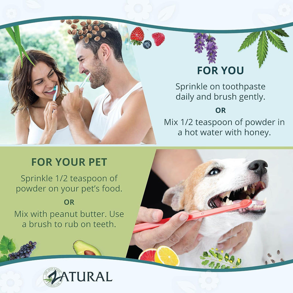 16 oz neem tooth powder supply
