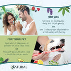 16 oz neem tooth powder supply