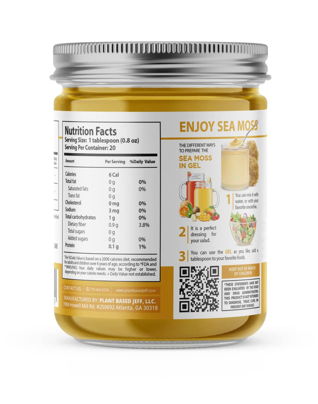 16 oz sea moss gel benefits