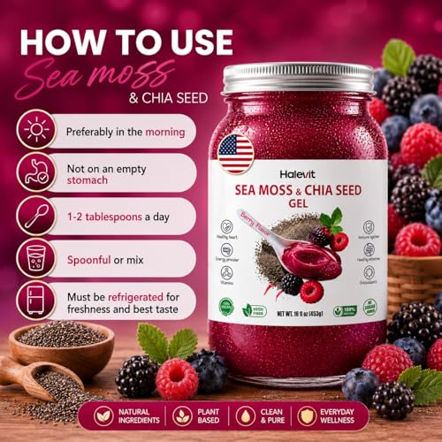 16 oz sea moss gel container