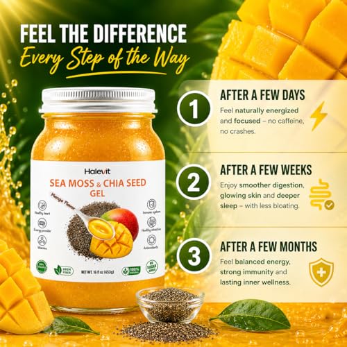 16 oz sea moss gel jar