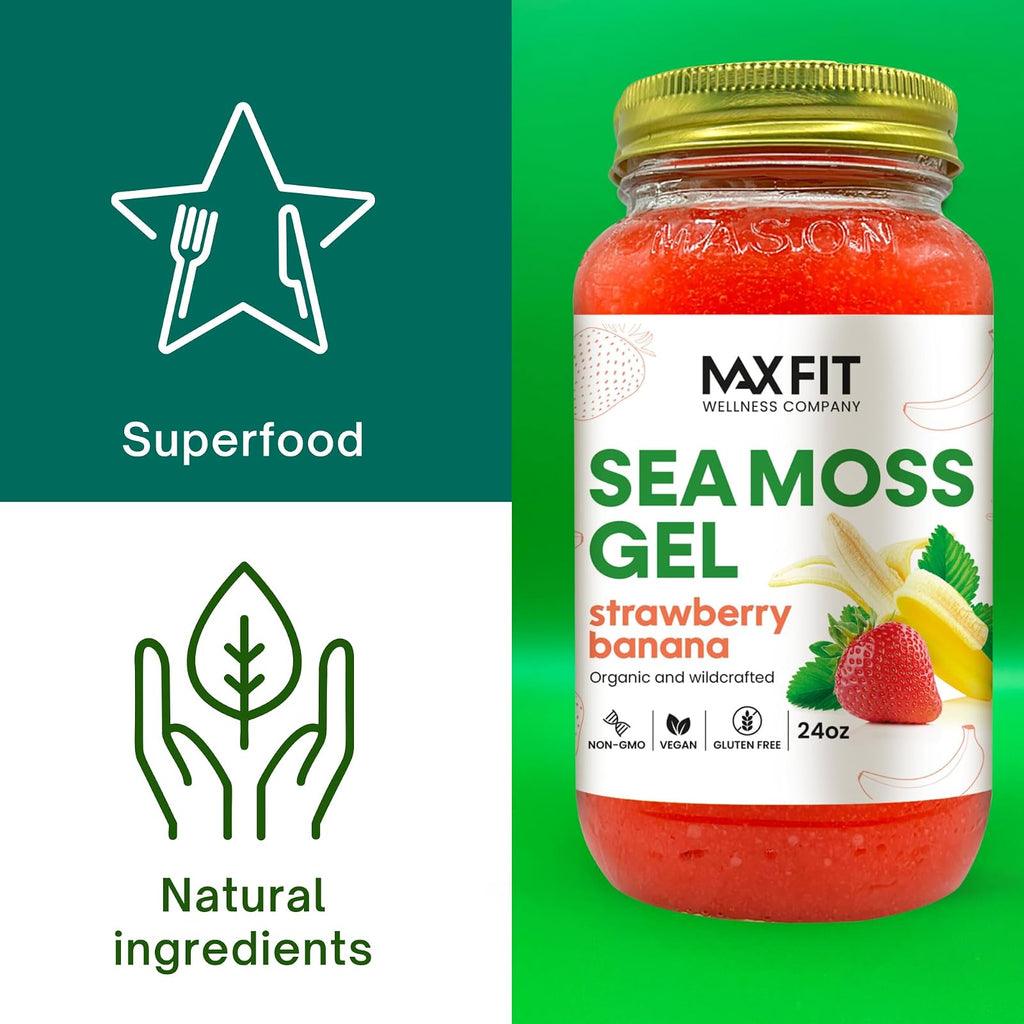 16 oz sea moss gel jar