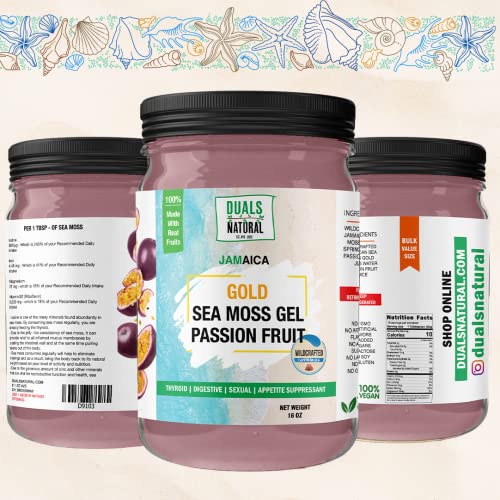 16 oz sea moss gel jar