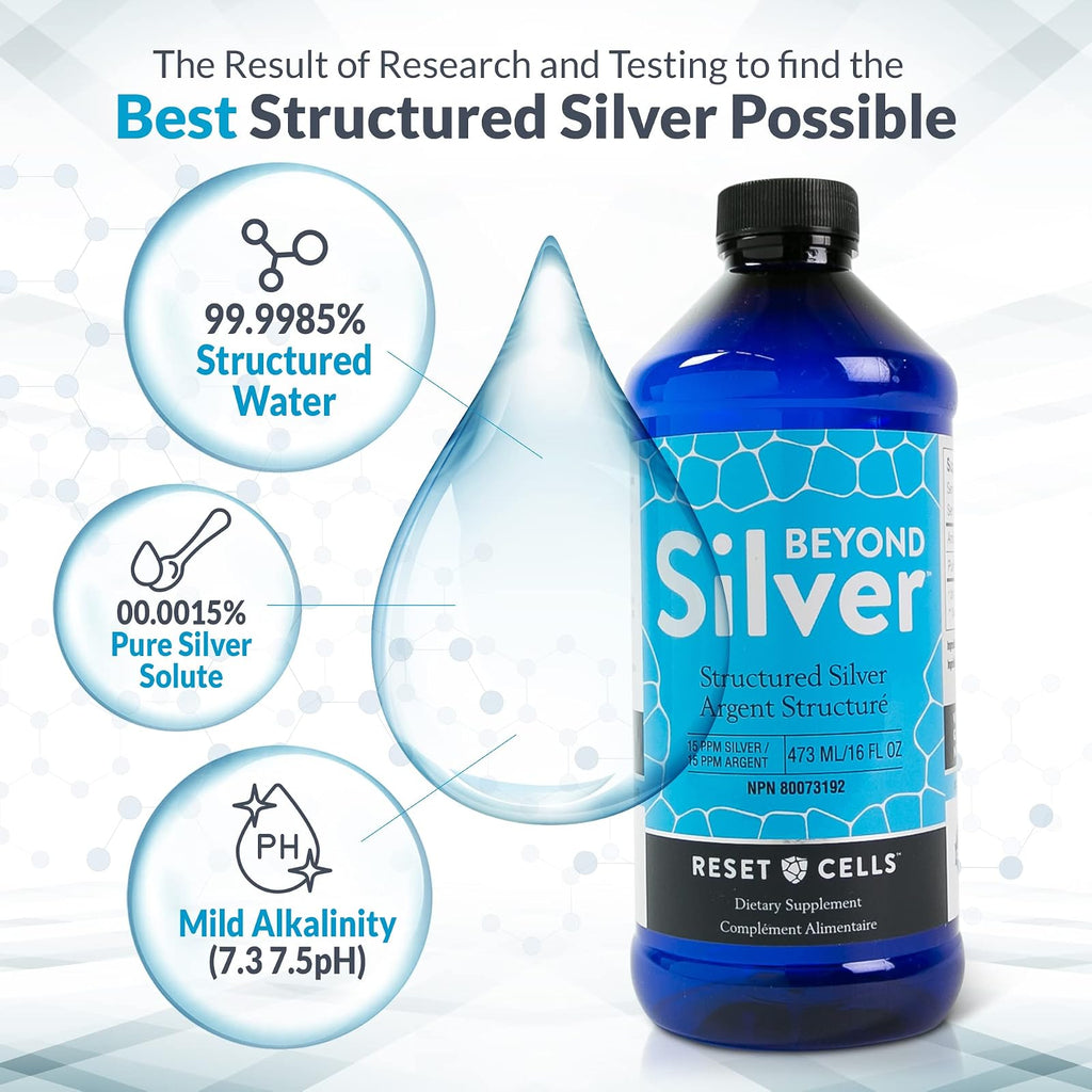 16 oz silver solution for vitality