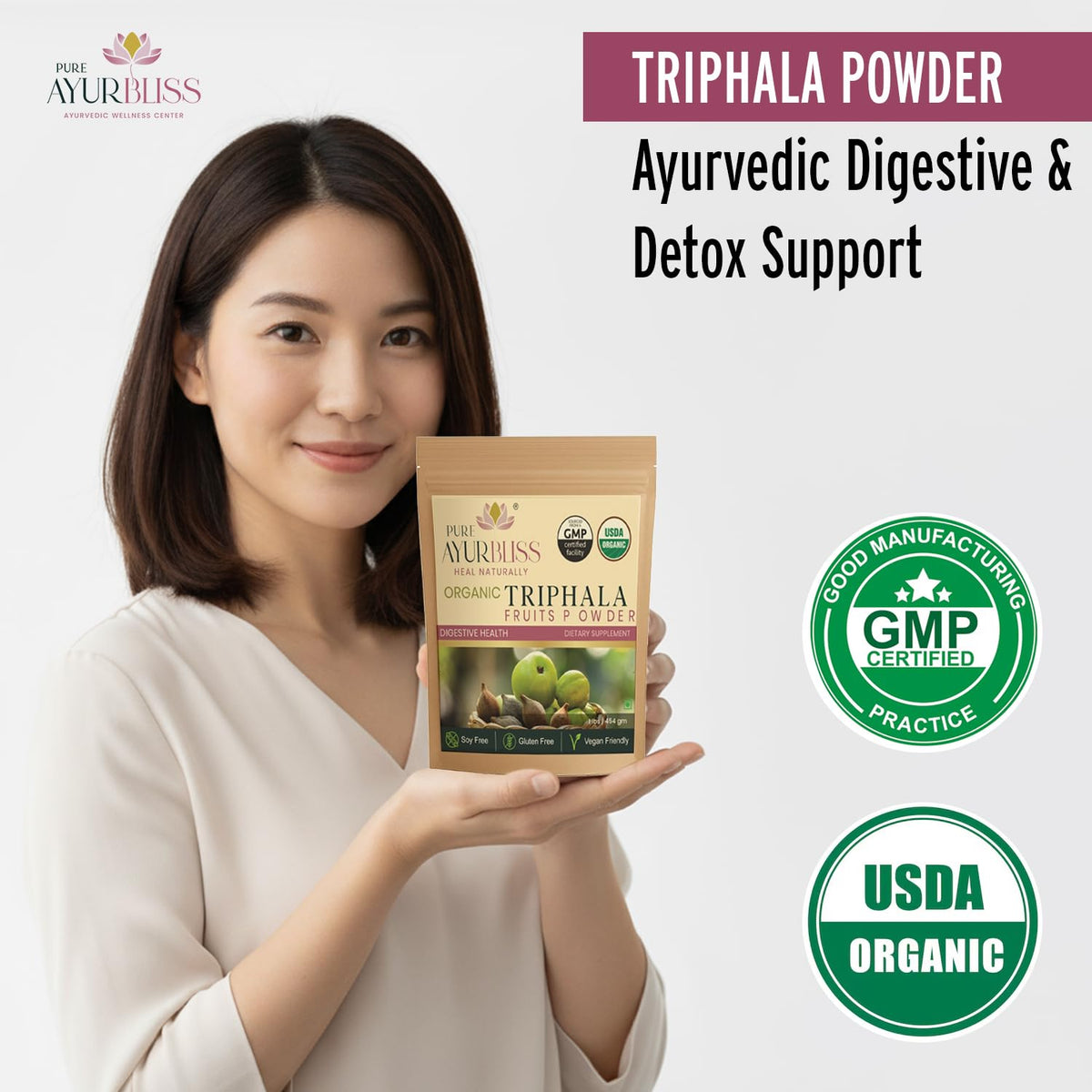 16 oz triphala powder for wellness