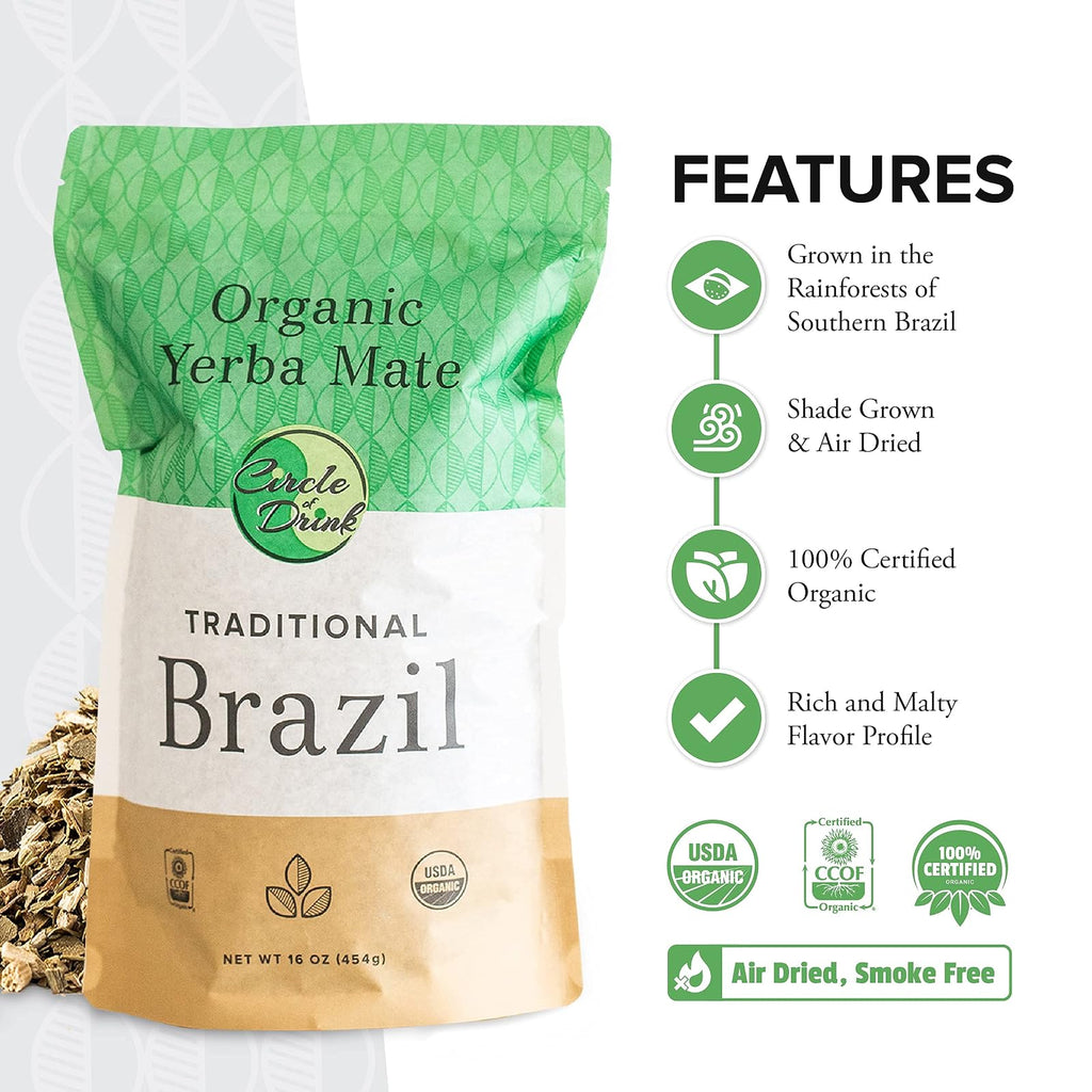 16 oz yerba mate package