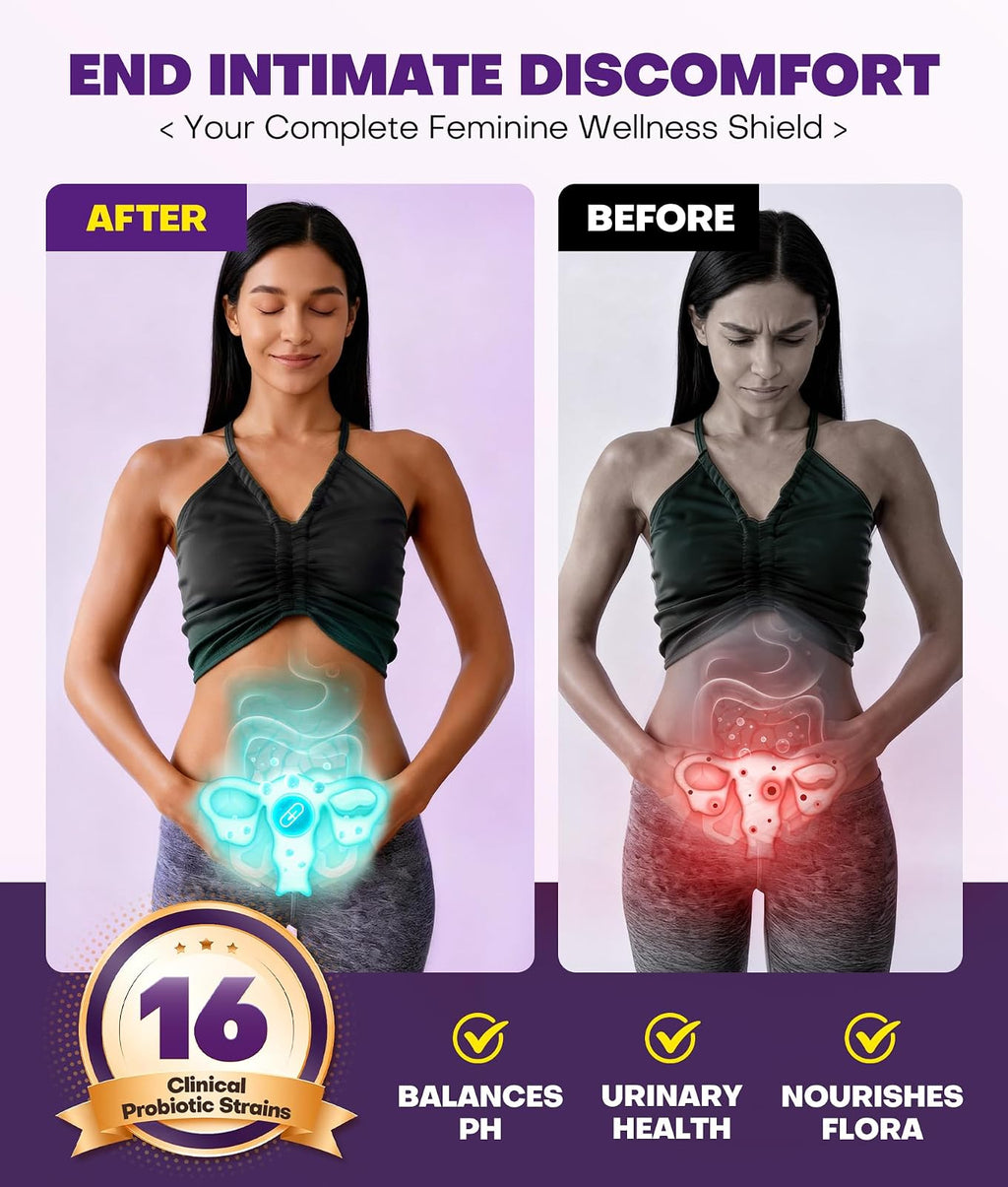 16 strains for balanced vaginal health