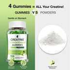 160 count creatine gummies for performance