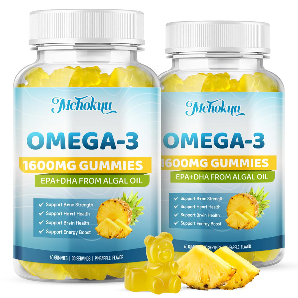 1600 mg omega-3 gummies for optimal health