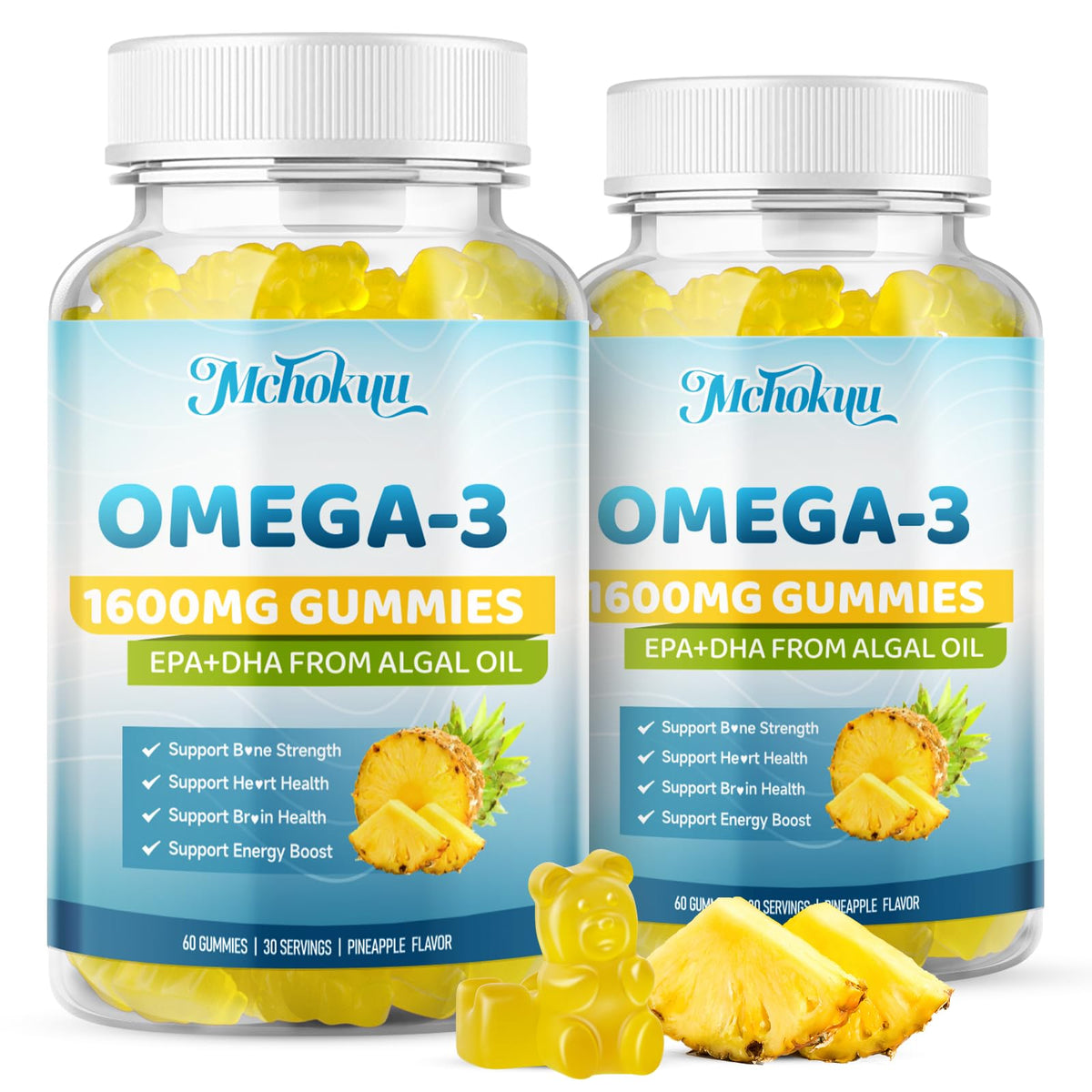 1600 mg omega-3 gummies for optimal health