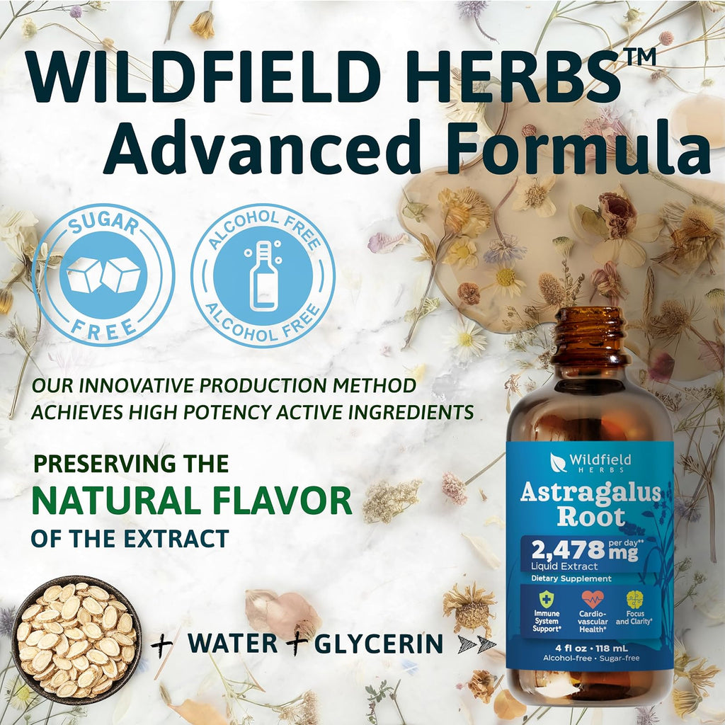 168 servings of astragalus extract