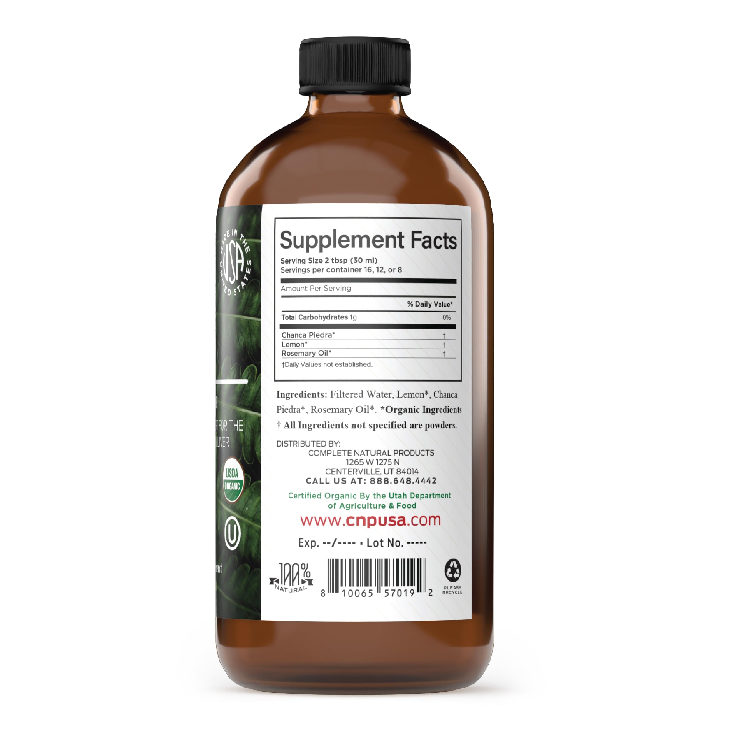 16oz Chanca Piedra tincture benefits