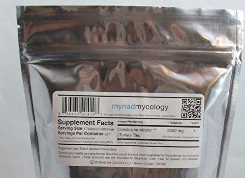 16oz Turkey Tail mushroom powder benefits
