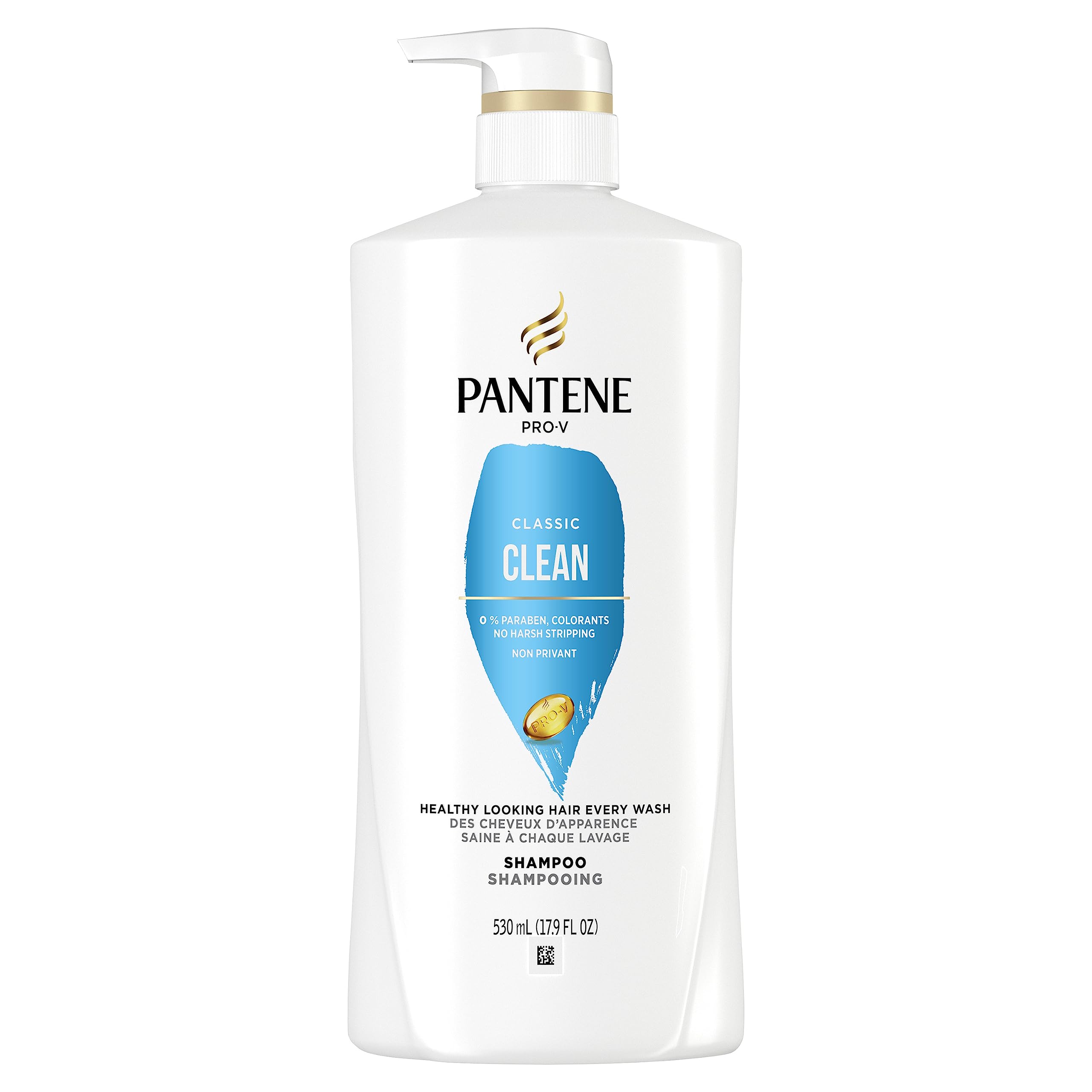17.9 fl oz pump bottle shampoo