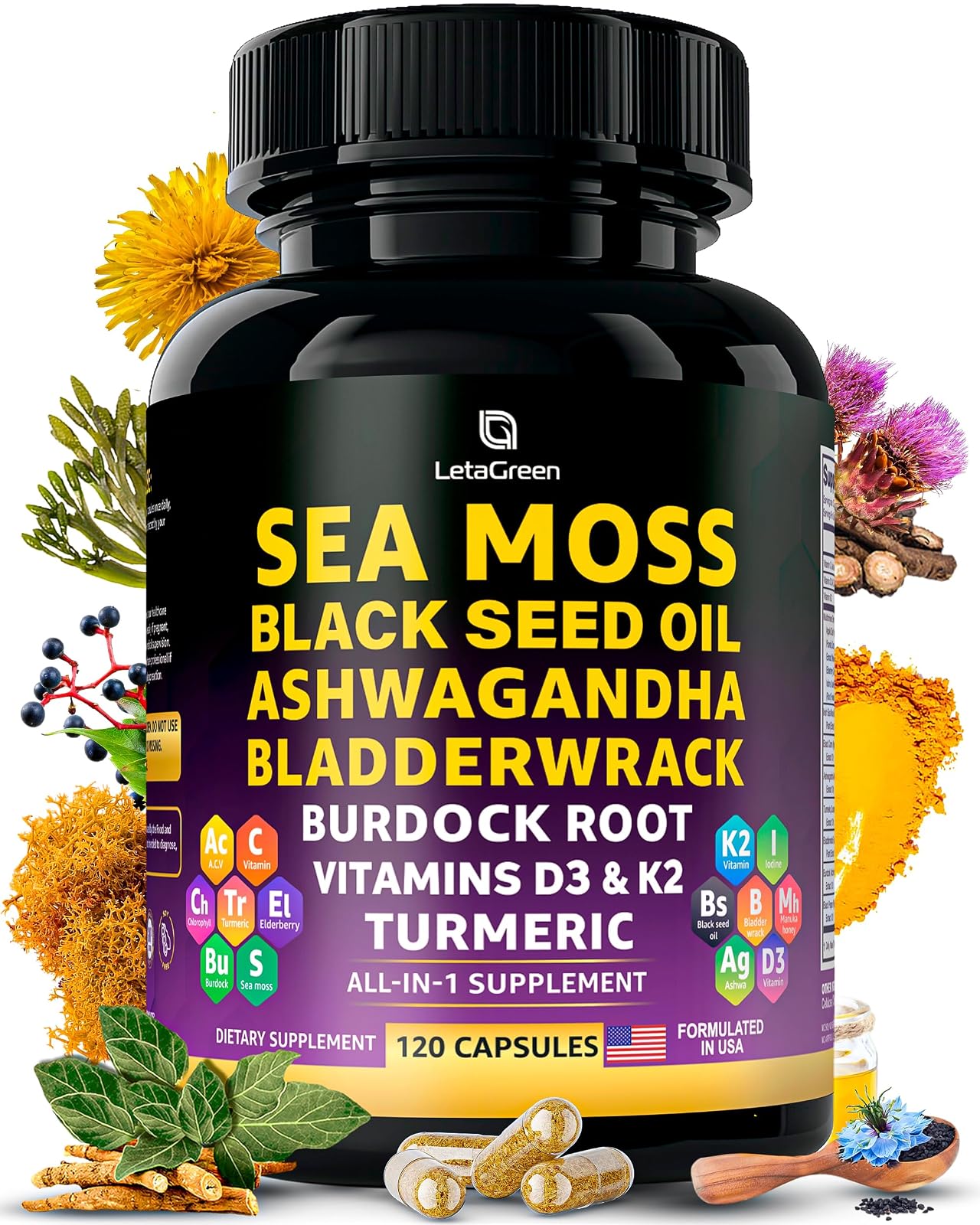 17-in-1 multivitamin for overall health