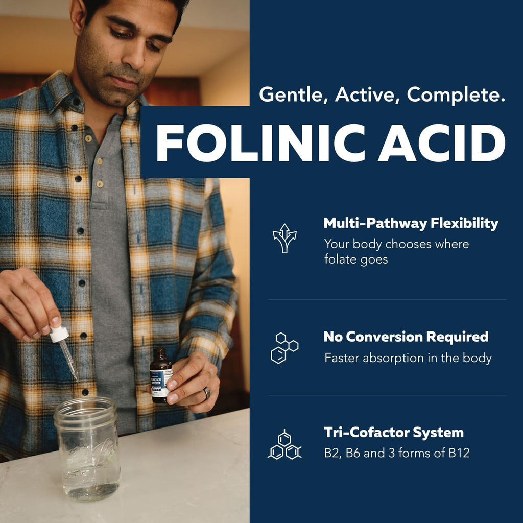 1700 mcg folinic acid per serving