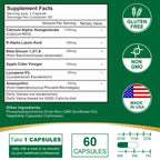 1700 mg Calcium AKG for optimal absorption