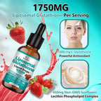 1750 mg glutathione supplement