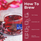 18 count hibiscus tea for sharing