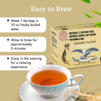 18 herbal tea bags for detox