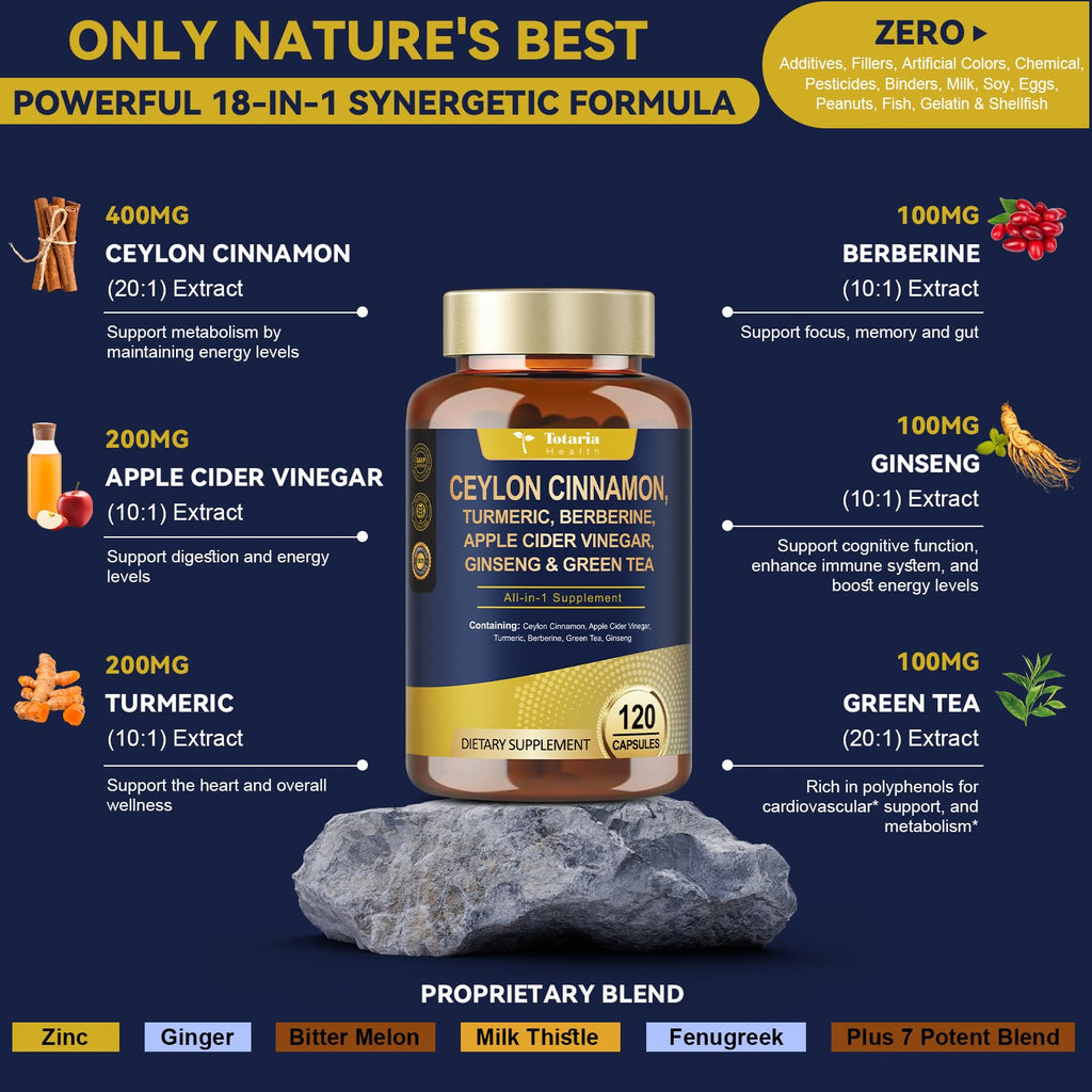 18-in-1 ceylon cinnamon health support