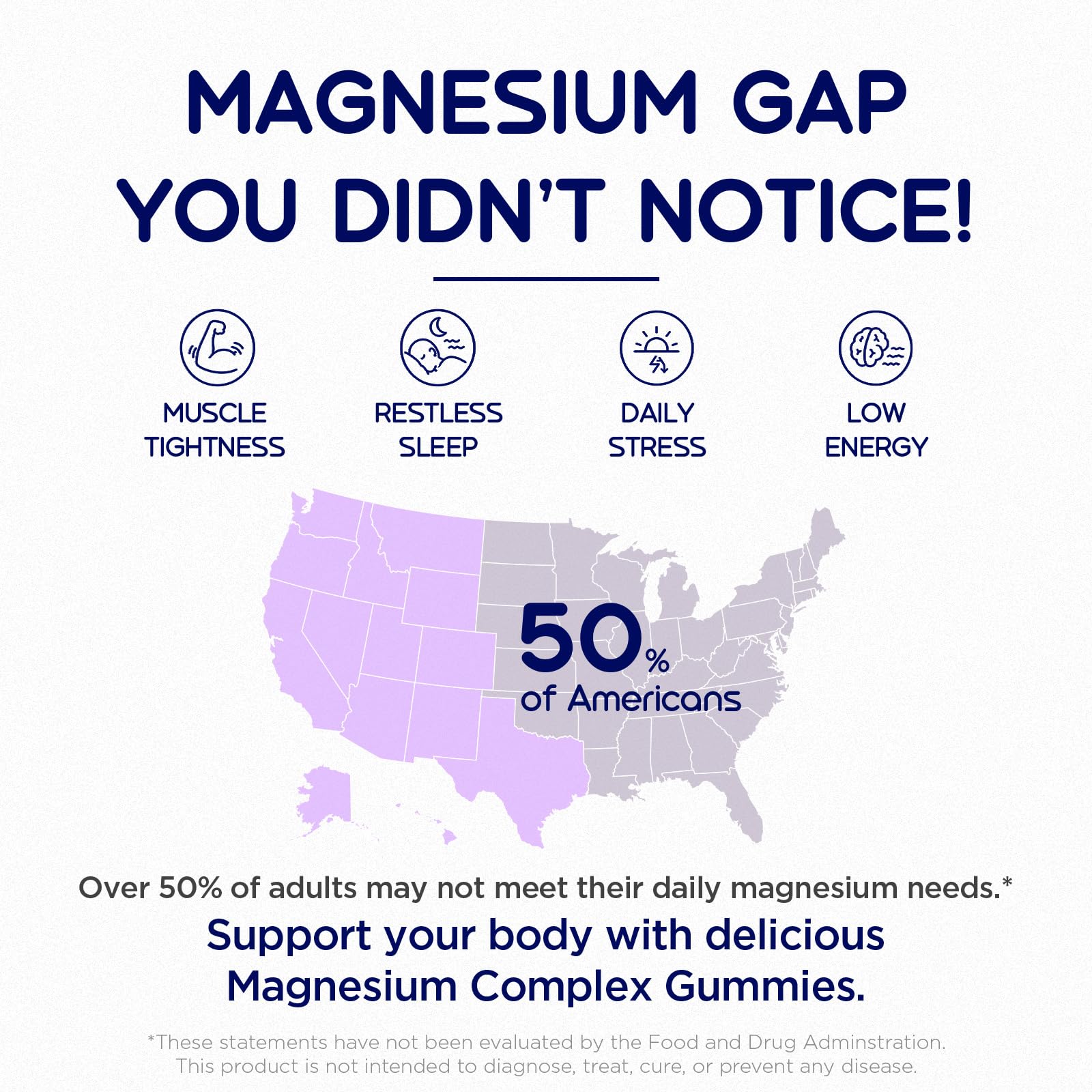 18 in 1 magnesium gummies for relaxation