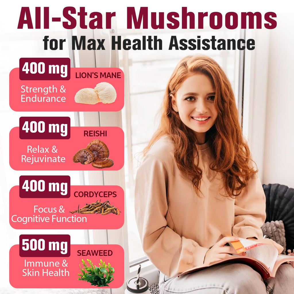 18-in-1 mushroom complex for wellness