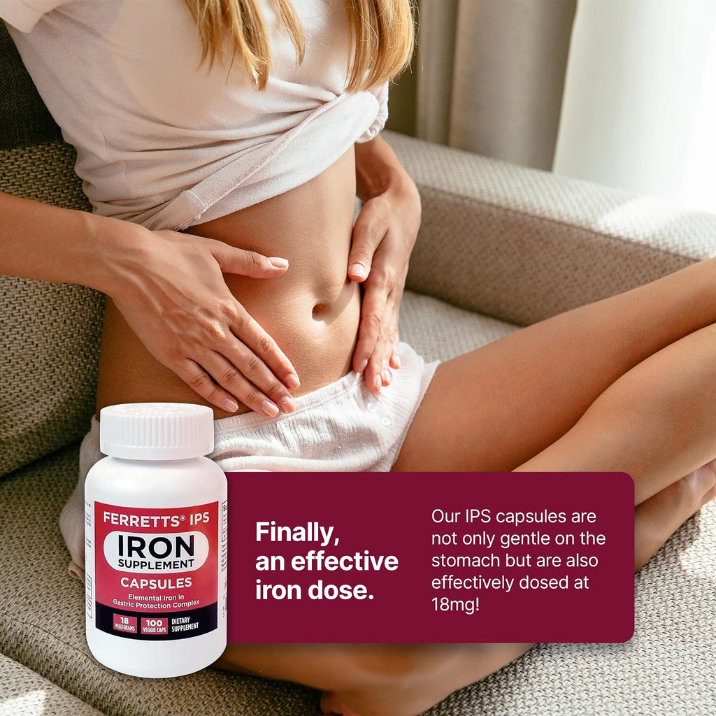 18 mg iron capsules for health